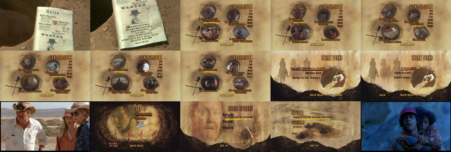 Holes DVD Menus by dakotaatokad on DeviantArt