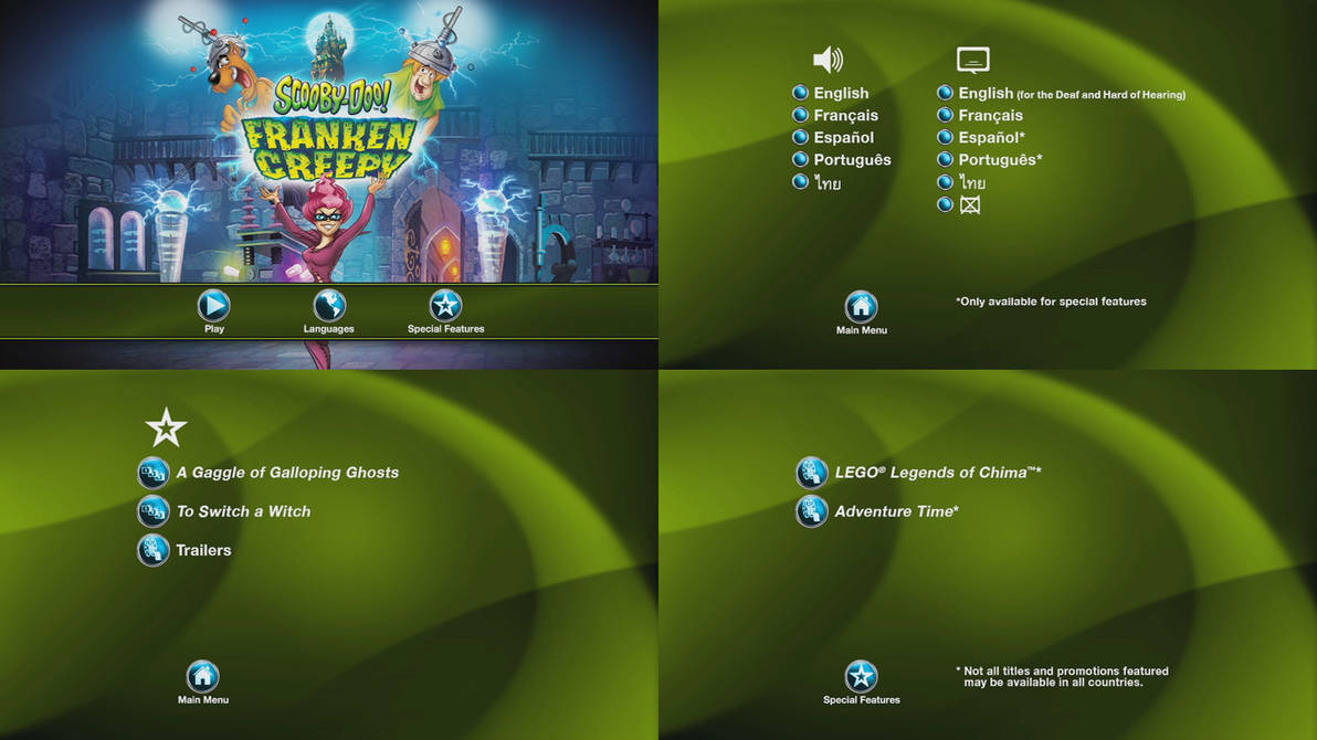 Scooby-Doo Frankencreepy DVD Menus by dakotaatokad on DeviantArt
