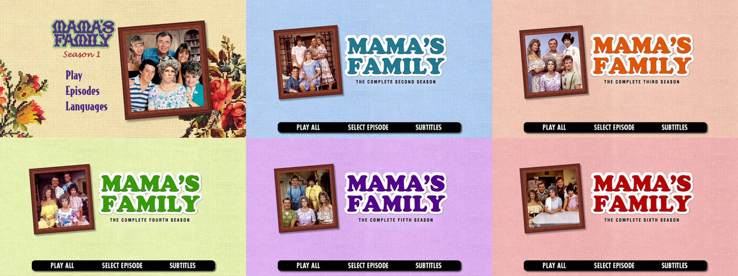 Mamas Family The Complete Series DVD Menus (2019) by dakotaatokad on ...