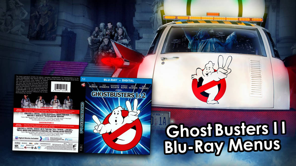 Ghostbusters II Blu-Ray Menus by dakotaatokad on DeviantArt