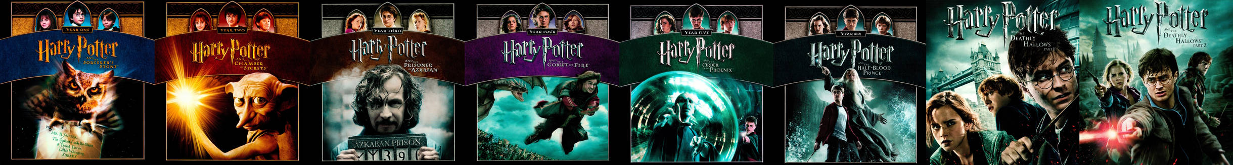 Harry Potter DVD And Blu-Ray Menus Compilation by dakotaatokad on ...