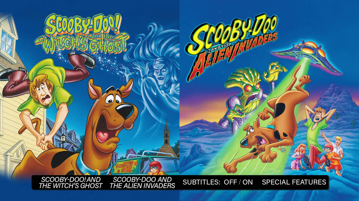Scooby-Doo 1999-2000 Double Feature Blu-Ray Menus by dakotaatokad on ...