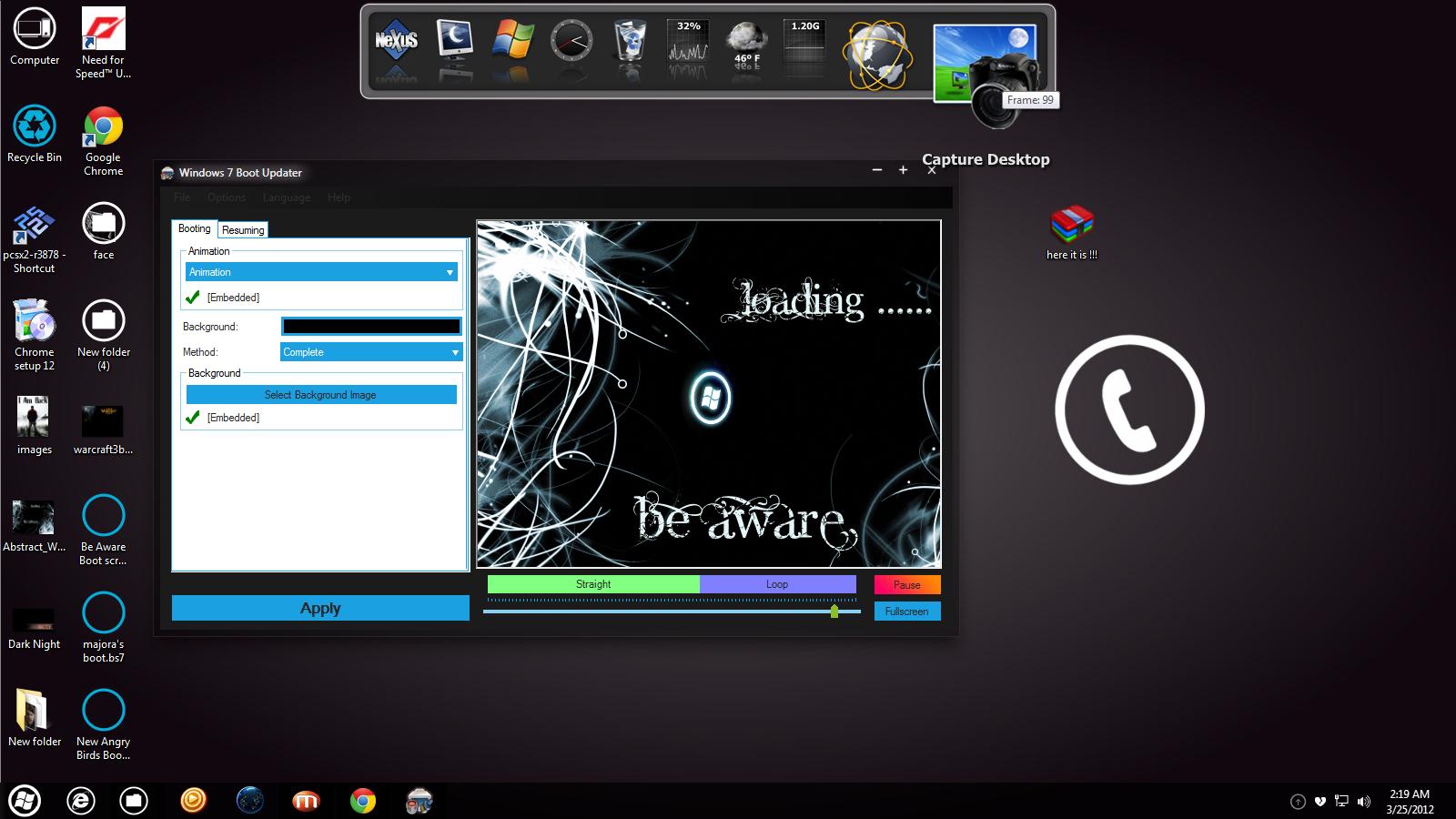cool Boot screen for window 7 by devildeathart0 on DeviantArt