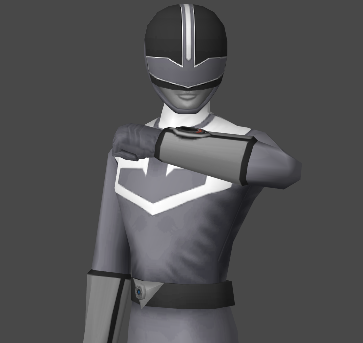 Power Rangers HyperForce|Time Force Silver for XPS by WNLIAS on DeviantArt