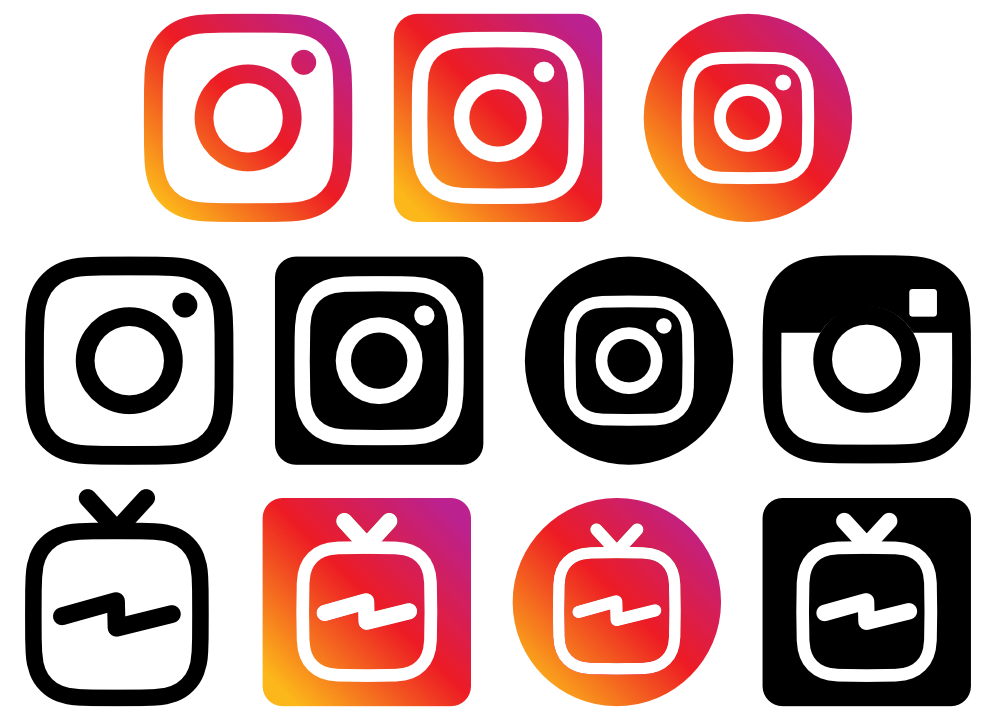 Instagram Icon Set by TopSecretDesigns on DeviantArt