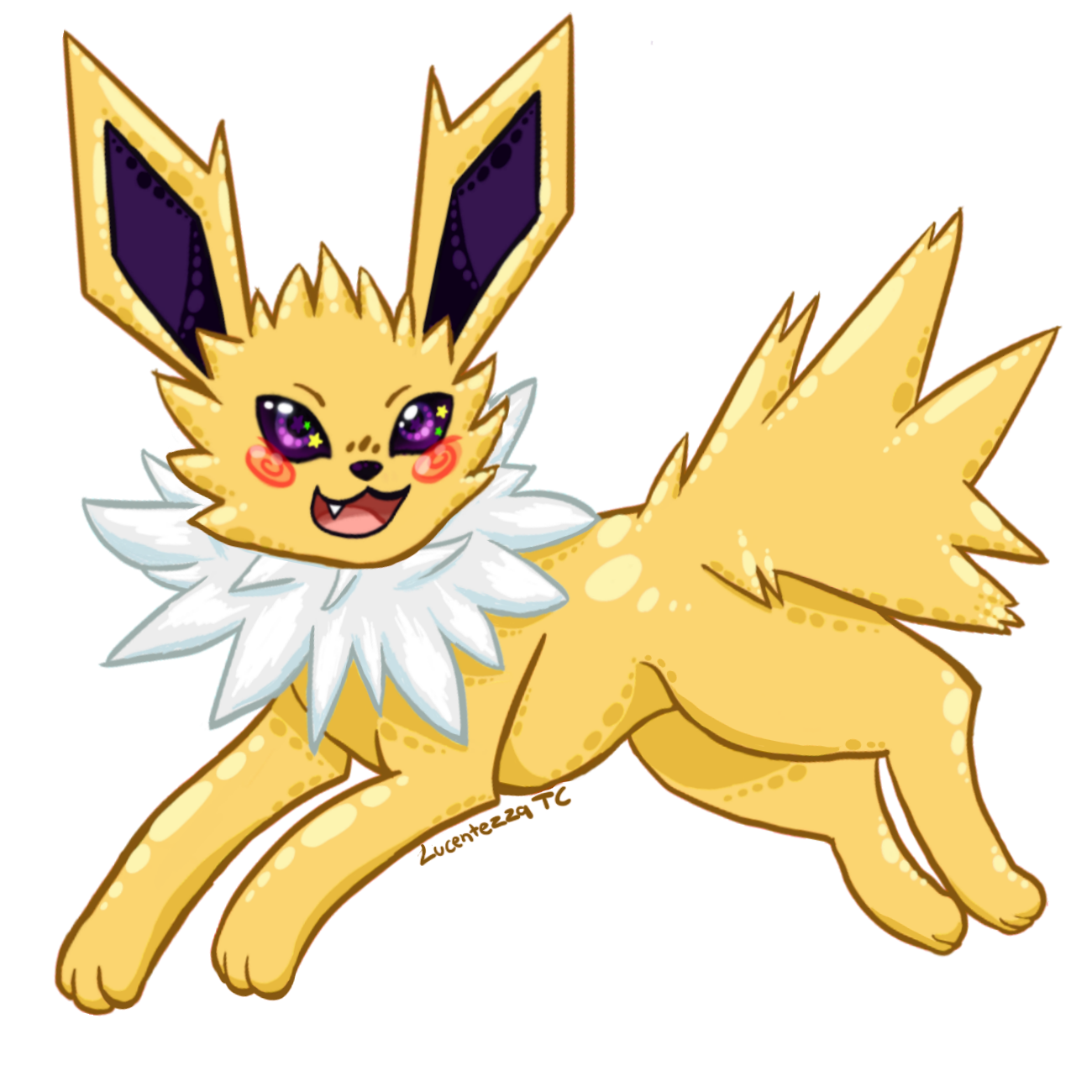 Jolteon by LucentezzaTC on DeviantArt