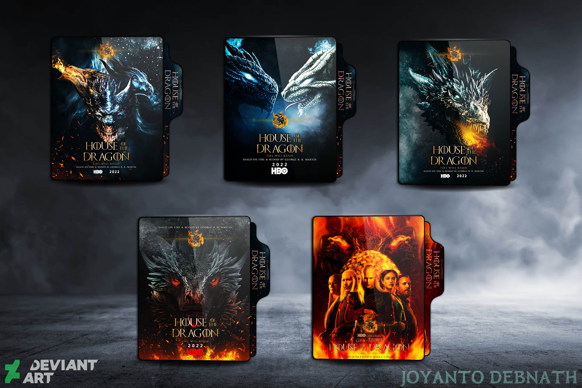 House of the Dragon S1 | Dragon Face | Folder Icon by JoyantoDebnath on ...