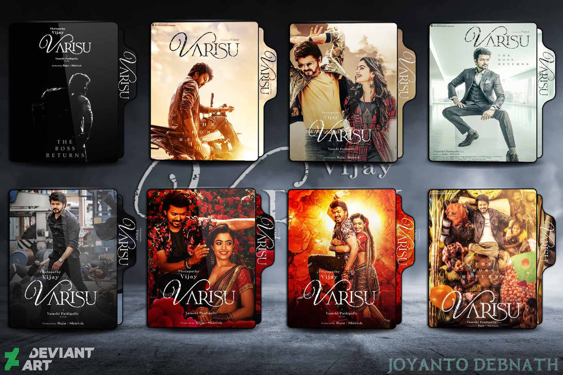 Varisu - Thalapathy Vijay (2023) | Folder Icon by JoyantoDebnath on ...