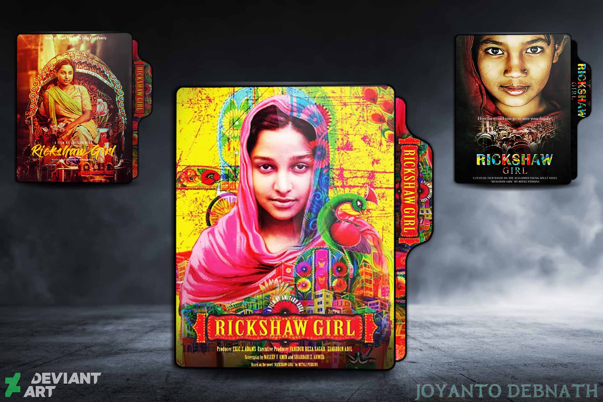 Rickshaw Girl (2021) | Movie | Folder Icon by JoyantoDebnath on DeviantArt