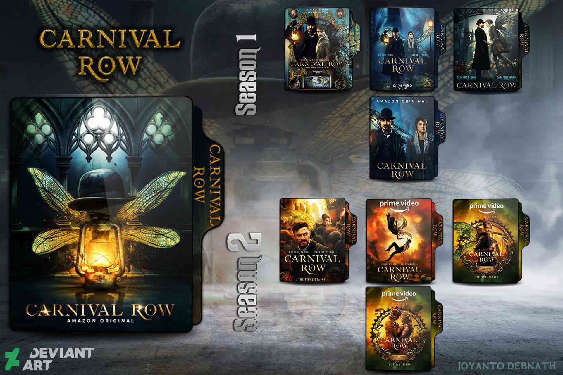 Carnival Row TV Series S01 S02 | Folder Icon by JoyantoDebnath on ...