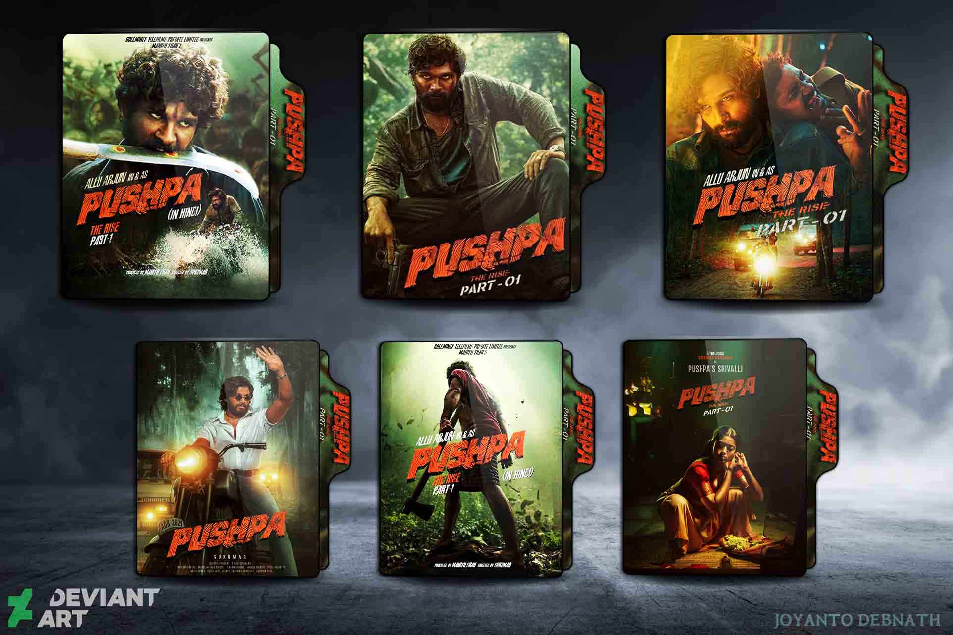 Pushpa - The Rise (part 1) | Folder Icon by JoyantoDebnath on DeviantArt