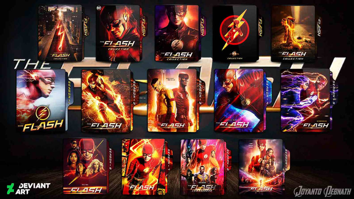 The FLASH Complete Collection | Folder Icon by JoyantoDebnath on DeviantArt
