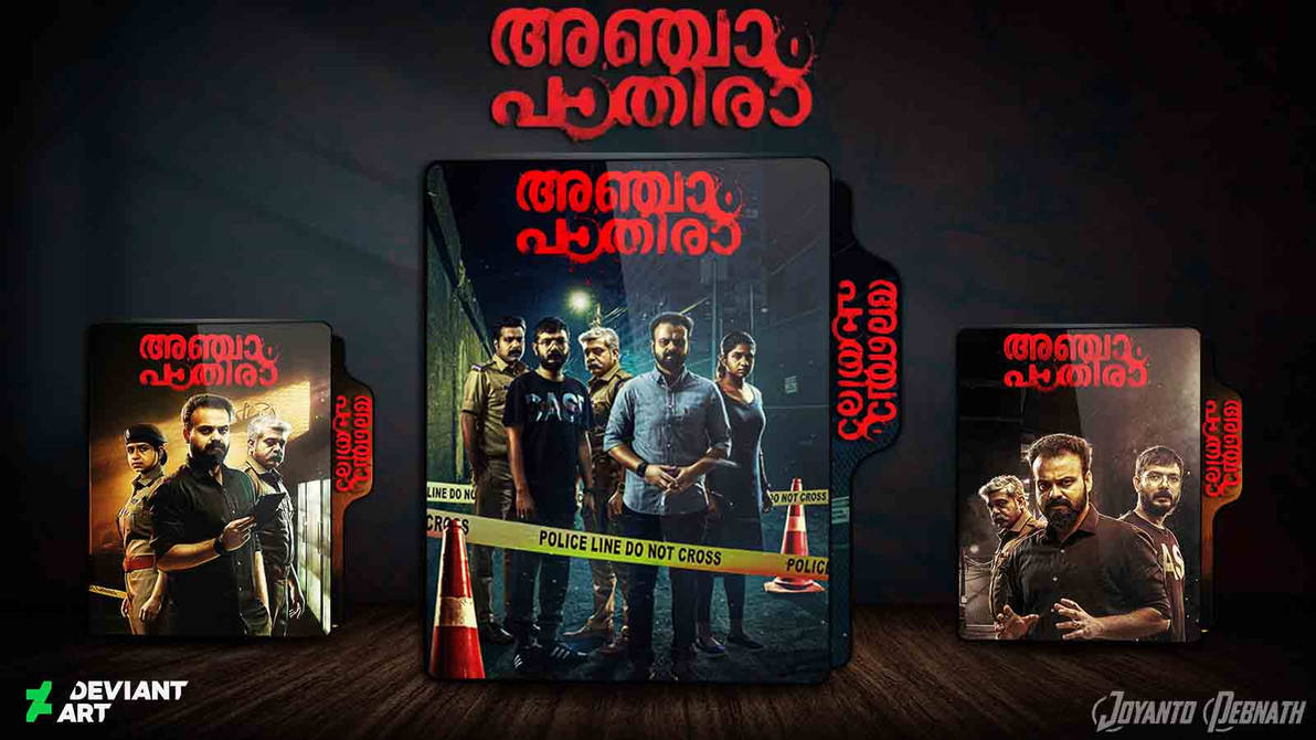 Anjaam Pathiraa (2020) | Folder Icon by JoyantoDebnath on DeviantArt