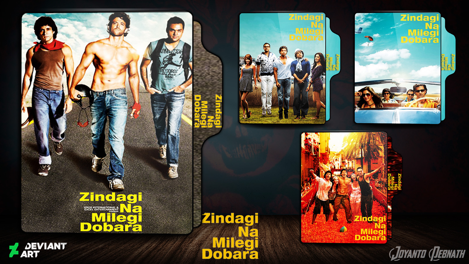 Zindagi Na Milegi Dobara (2011) | Folder Icon by JoyantoDebnath on ...
