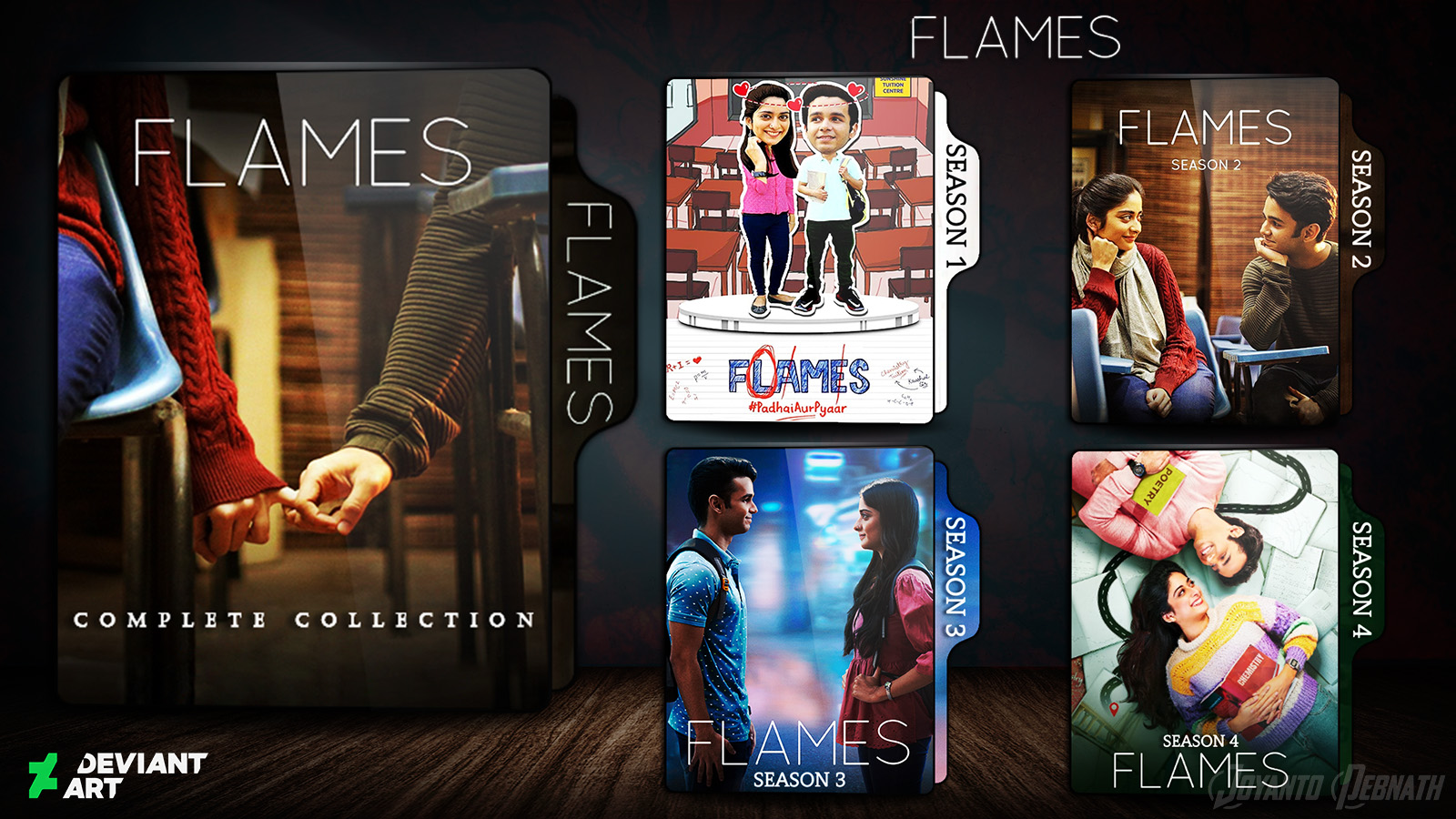 FLAMES WebSeries (S01 - S04) | Folder Icon by JoyantoDebnath on DeviantArt