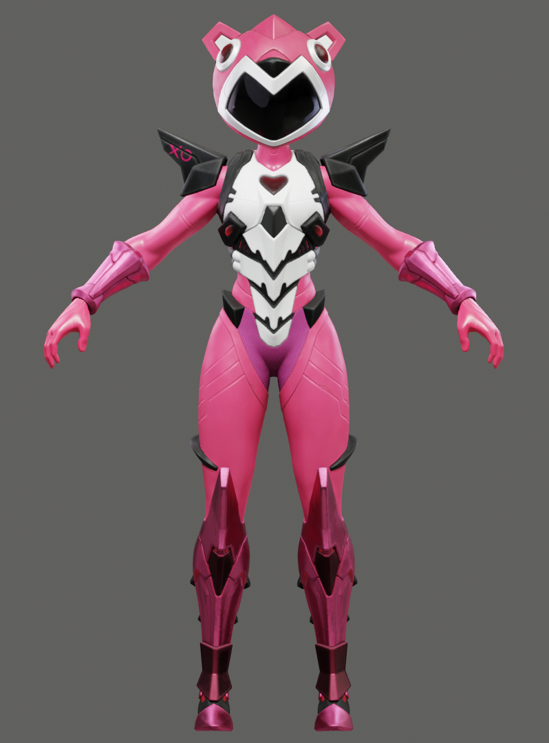 Mecha Cuddle Master - Fornite [.Blend] by Hunicrio on DeviantArt