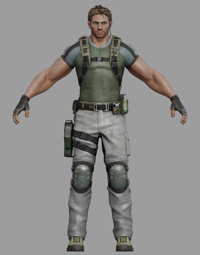 Chris Redfield [Resident Evil] - Fortnite (.Blend) by Hunicrio on ...