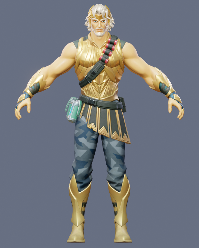 Zeus - Chapter 5 Season 2 - Fortnite (.Blend) by Hunicrio on DeviantArt