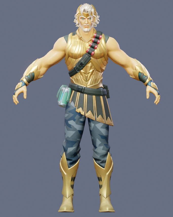 Zeus Chapter 5 Season 2 Fortnite Blend By Hunicrio On Deviantart