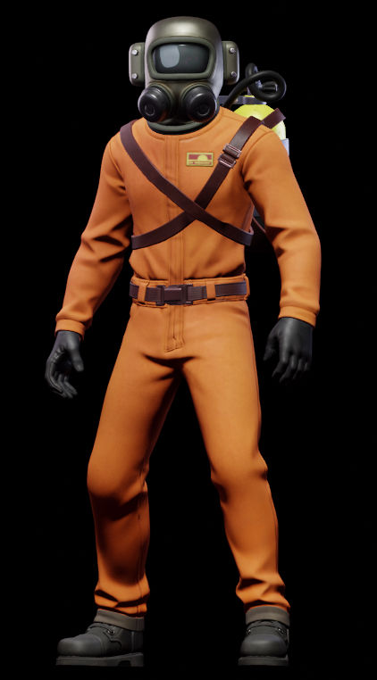 The Employee (Lethal Company) - Fortnite [.blend] by Hunicrio on DeviantArt