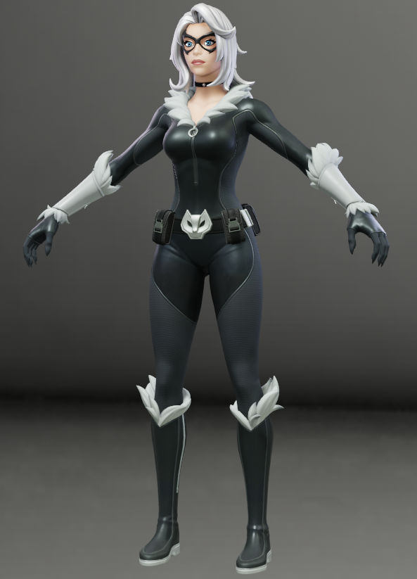 Black Cat - Spider-Man - Fortnite CH5 S4 by Hunicrio on DeviantArt