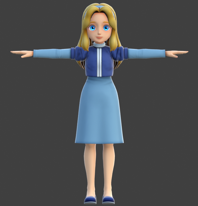 Maria Robotnik - SxSG [.Blend] by Hunicrio on DeviantArt