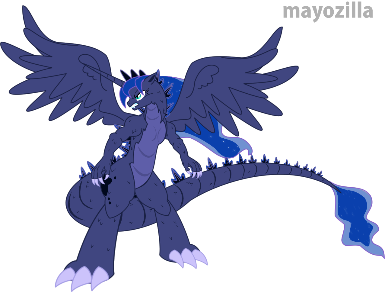 KAIJU PRINCESS LUNA by mayozilla on DeviantArt