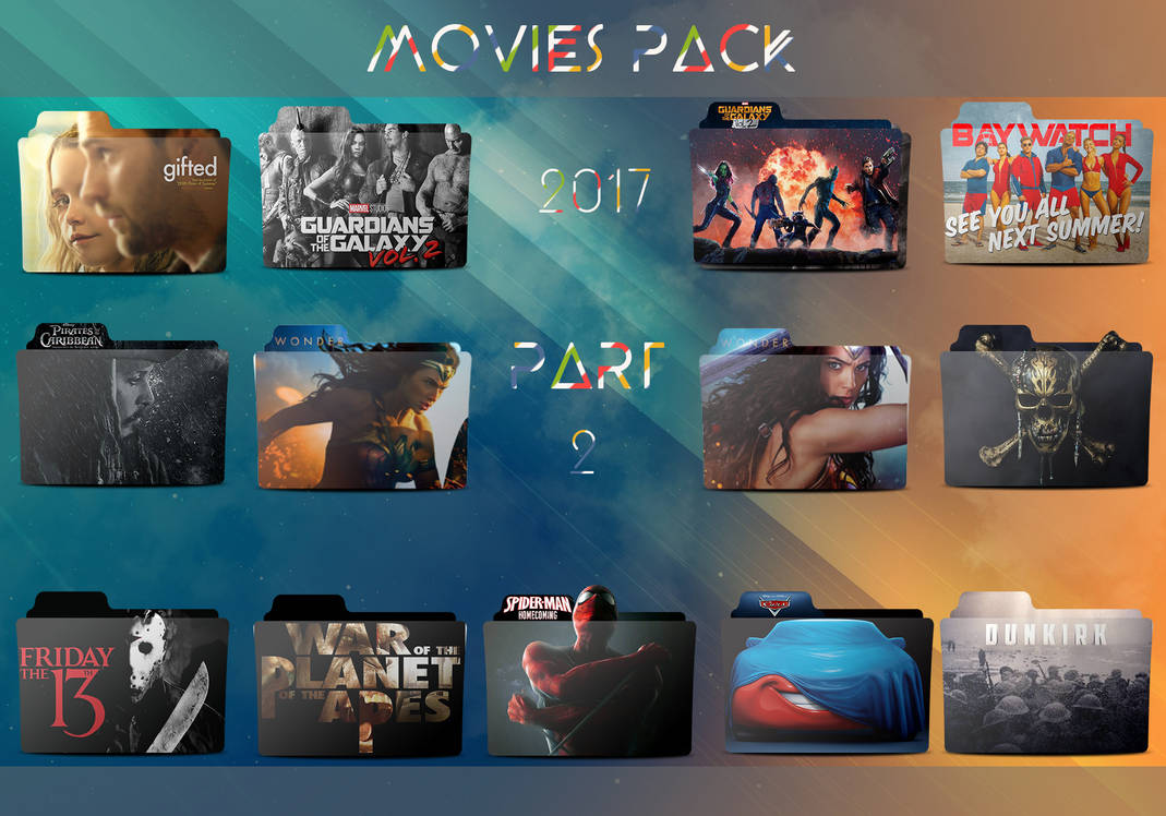 2017 Movie Folder Icon Pack 3 by hassanalmokadem on DeviantArt