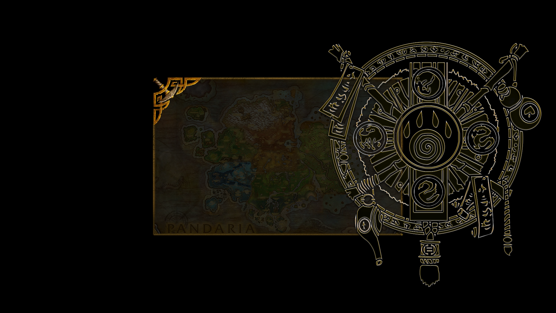 WoW Pandaren Logon by DragonianFantasy on DeviantArt