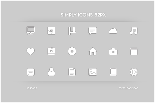 Simply Icons 32px by Metalbone1988 on DeviantArt