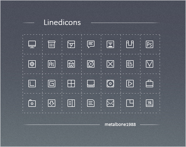 Linedicons by Metalbone1988 on DeviantArt