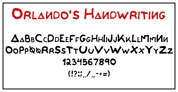 Orlando's handwriting font by rolas33333 on DeviantArt