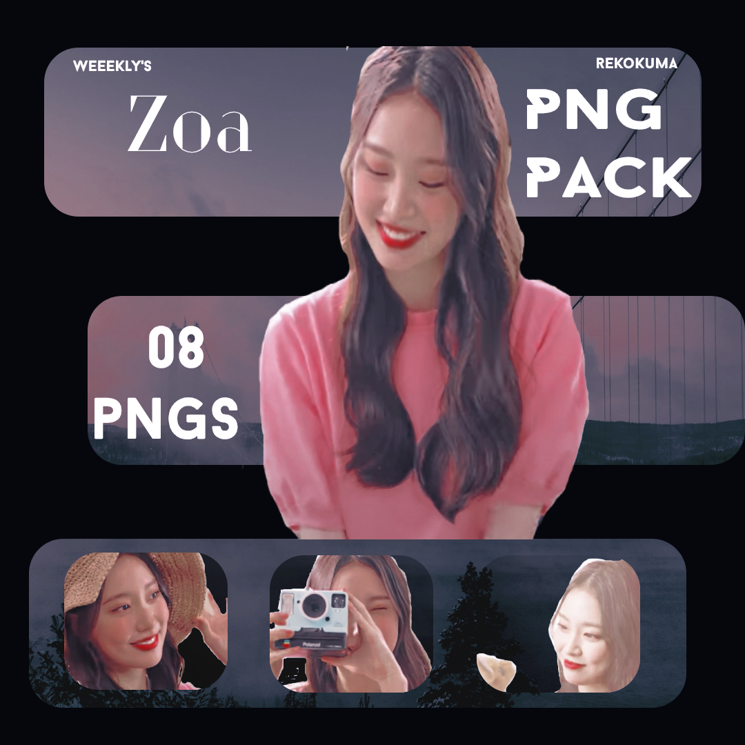 PNG PACK 004: WEEEKLY's ZOA (WEEEKLY STORY) by rekokuma on DeviantArt