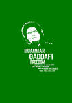 Muammar Gaddafi vector by emum on DeviantArt