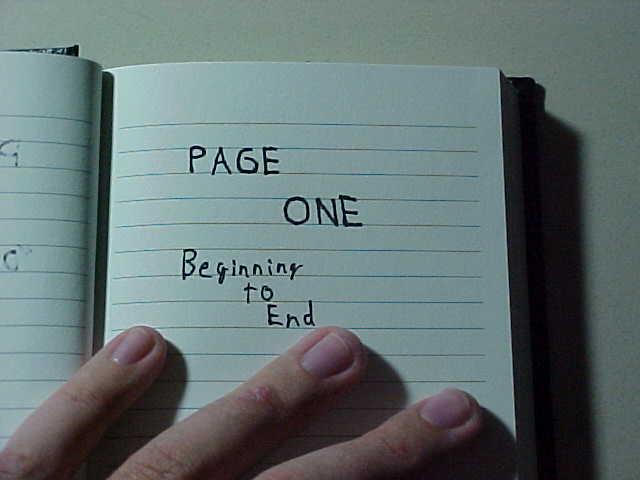 PAGE ONE EPISODE 1 by ChristheHalfWerewolf on DeviantArt