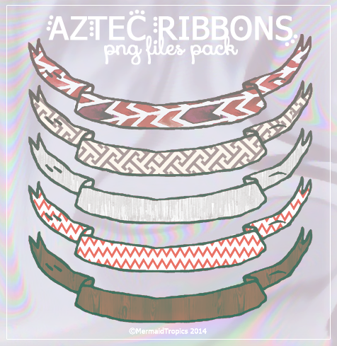 Aztec Ribbons .png by MermaidTropics on DeviantArt