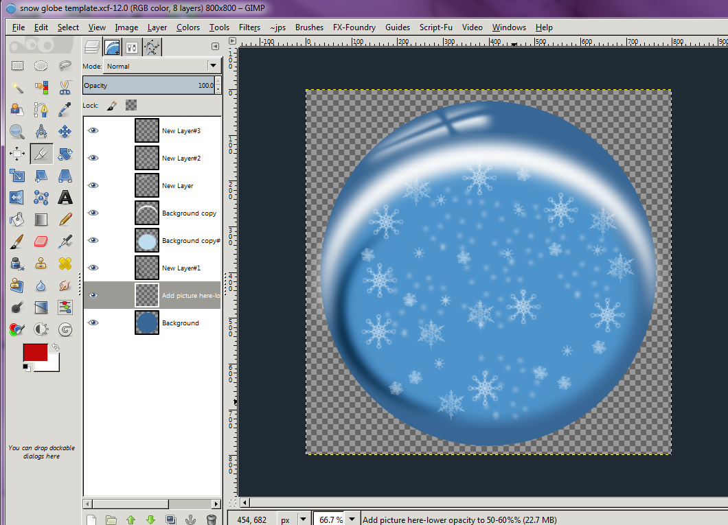 Snow Globe Template-GIMP by Viktoria-Lyn on DeviantArt