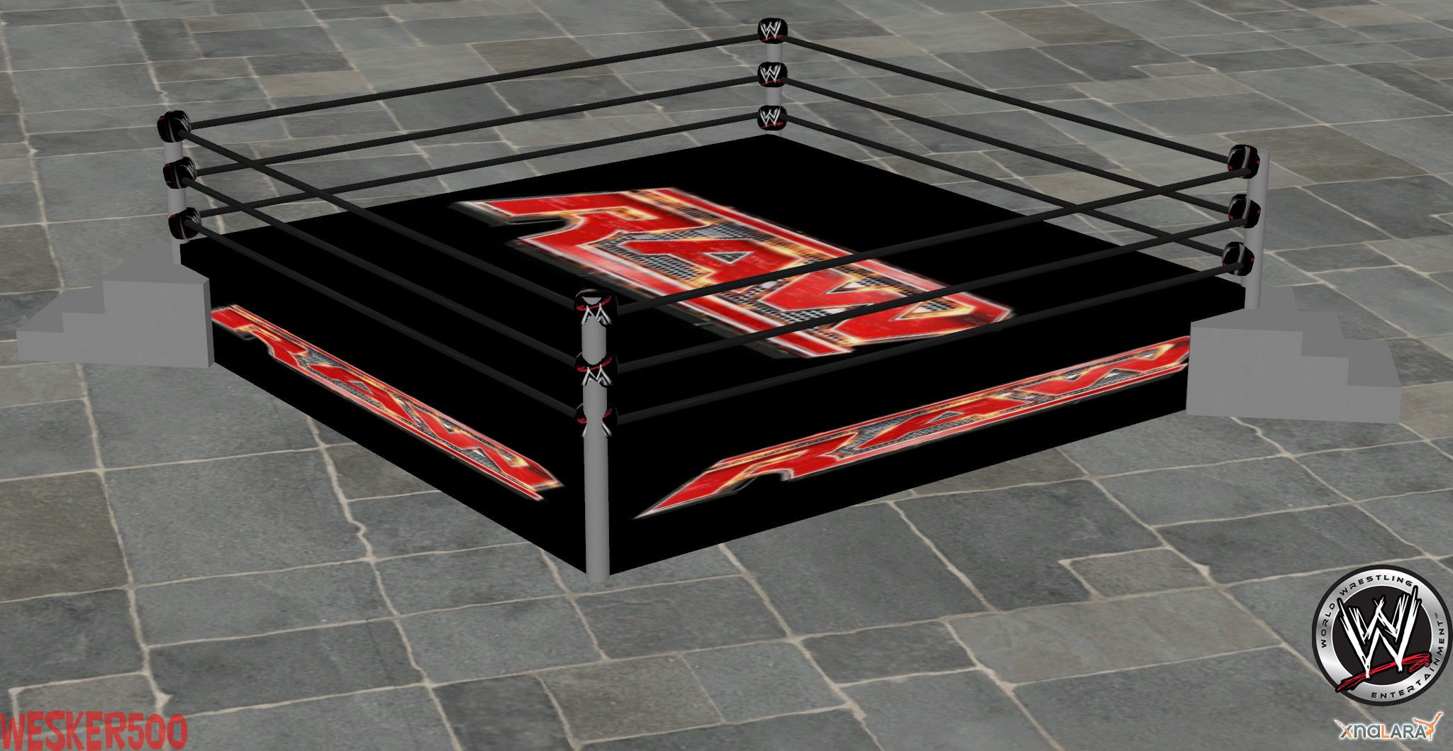 WWE Wrestling Ring by Wesker500 on DeviantArt