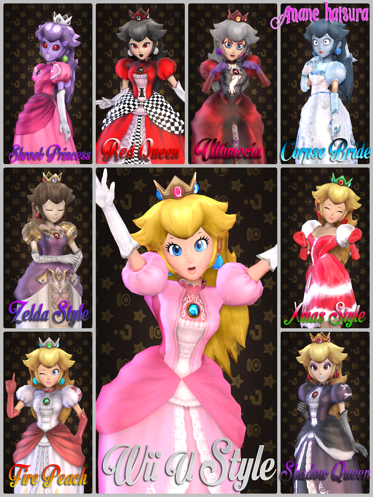 MMD Nintendo:Princess Peach V2 by AmaneHatsura on DeviantArt