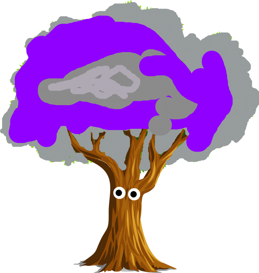 Henry the SilverishPurple Tree (Leo and Emmy Show) by IsaacHelton on ...