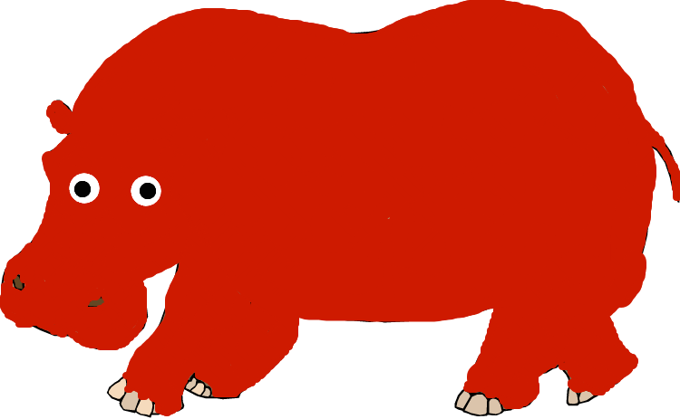 Edward the Mario Red Hippopotamus (Detention) by IsaacHelton on DeviantArt