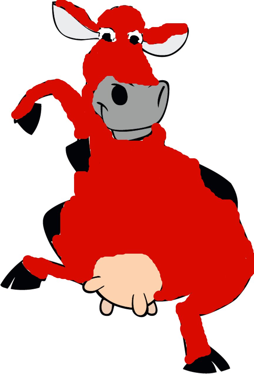 Red Cow Clipart