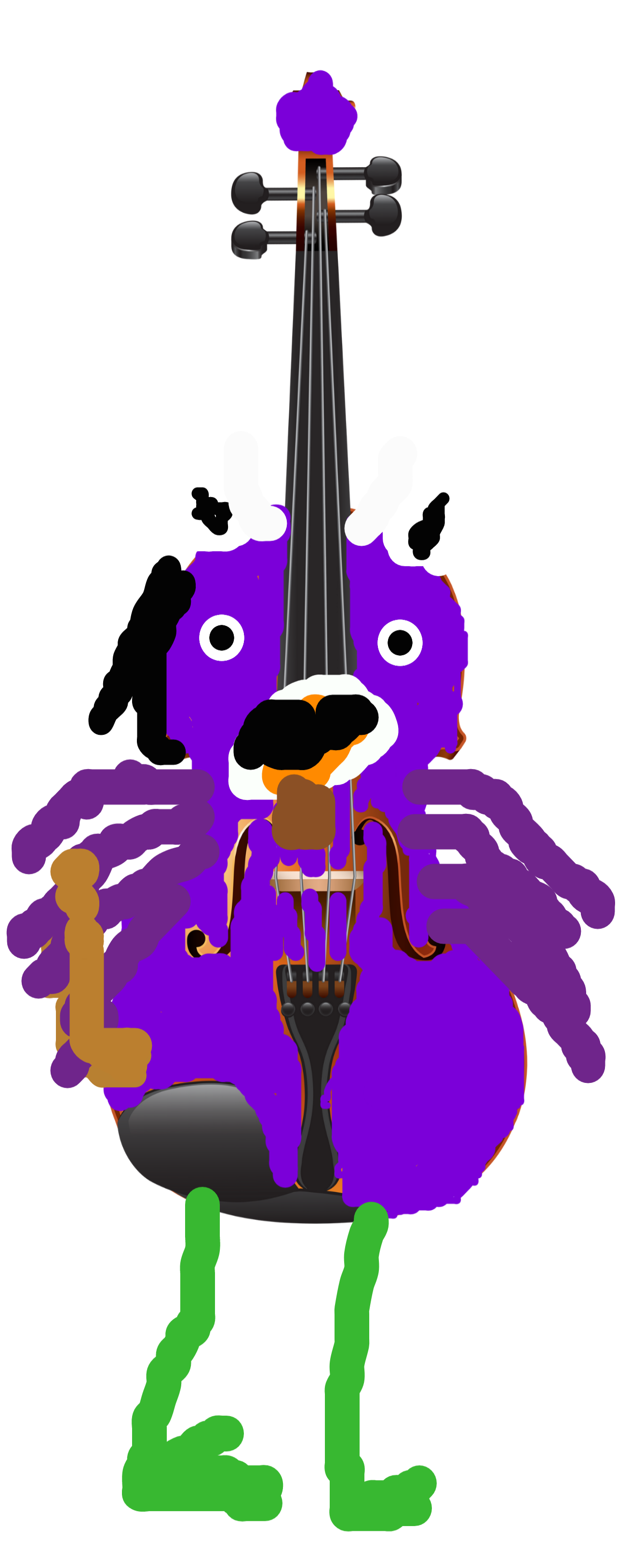 Purple Violin