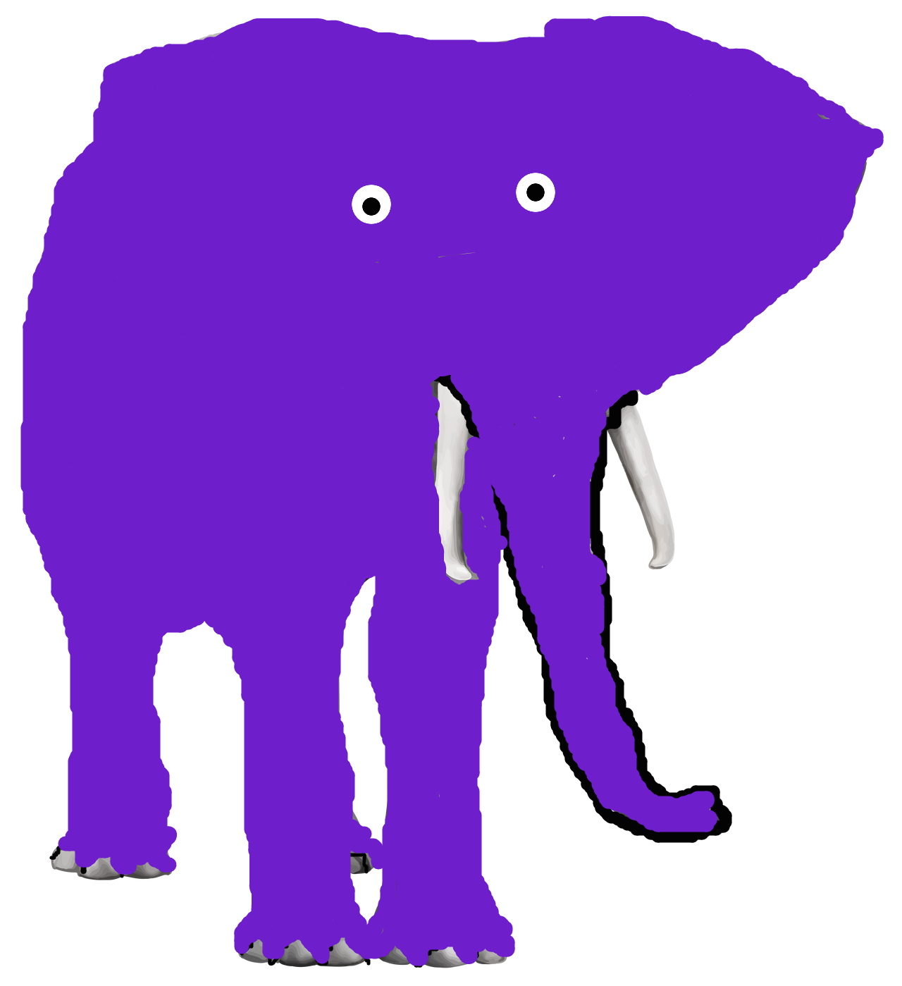 Garnald the Plump Purple Elephant (Rev and Roll) by IsaacHelton on ...