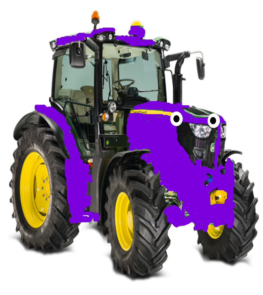 Farmmorker the Purple Amethyst Tractor (BBRT) by IsaacHelton on DeviantArt