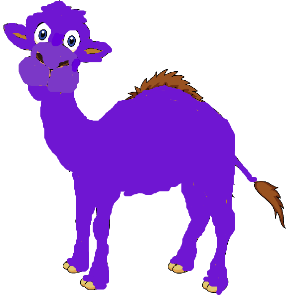 Humpback the Voila Purple Camel (RML) by IsaacHelton on DeviantArt