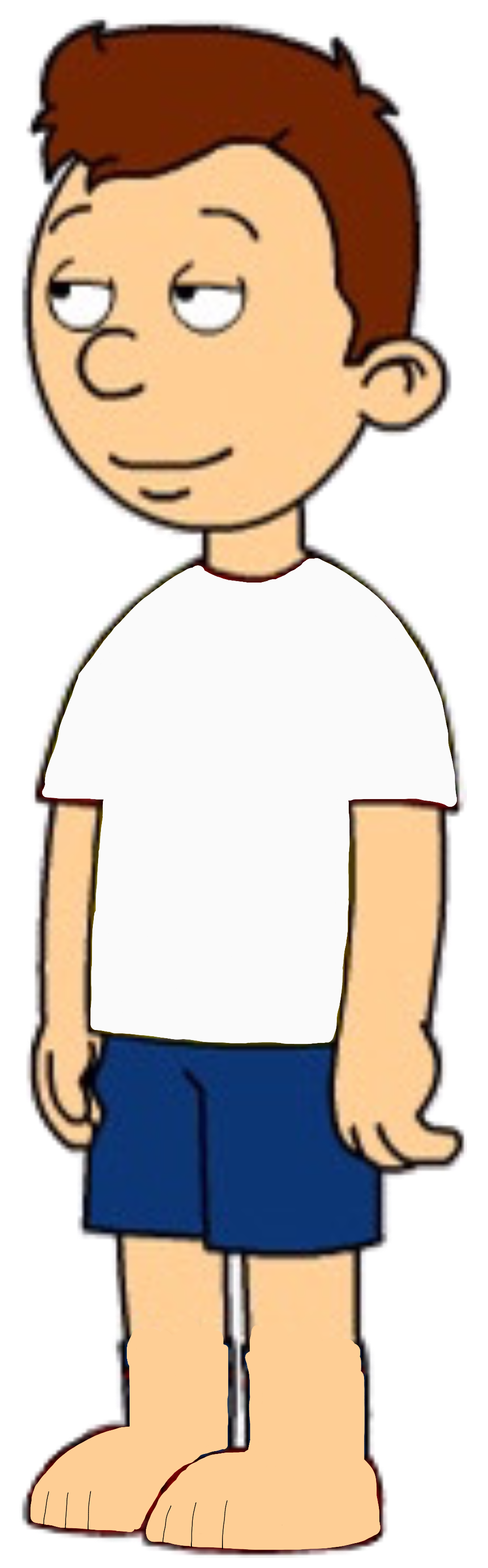 Hair Caillou (swimsuit look) PNG by IsaacHelton on DeviantArt