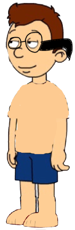Hair Caillou (swimsuit look) 2 PNG by IsaacHelton on DeviantArt