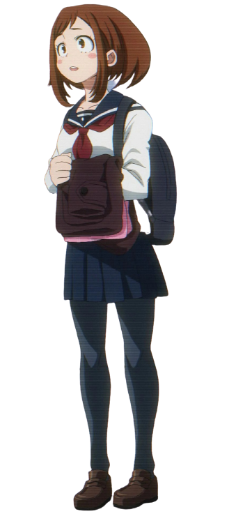 Ochaco Urakara PNG by IsaacHelton on DeviantArt