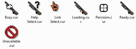 Shotgun Hunting Cursors (COMPLIATION) by Mugsy18 on DeviantArt